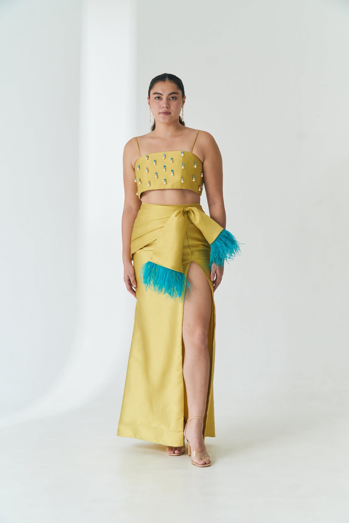 Bejeweled Top and Skirt Set – VESTIDO