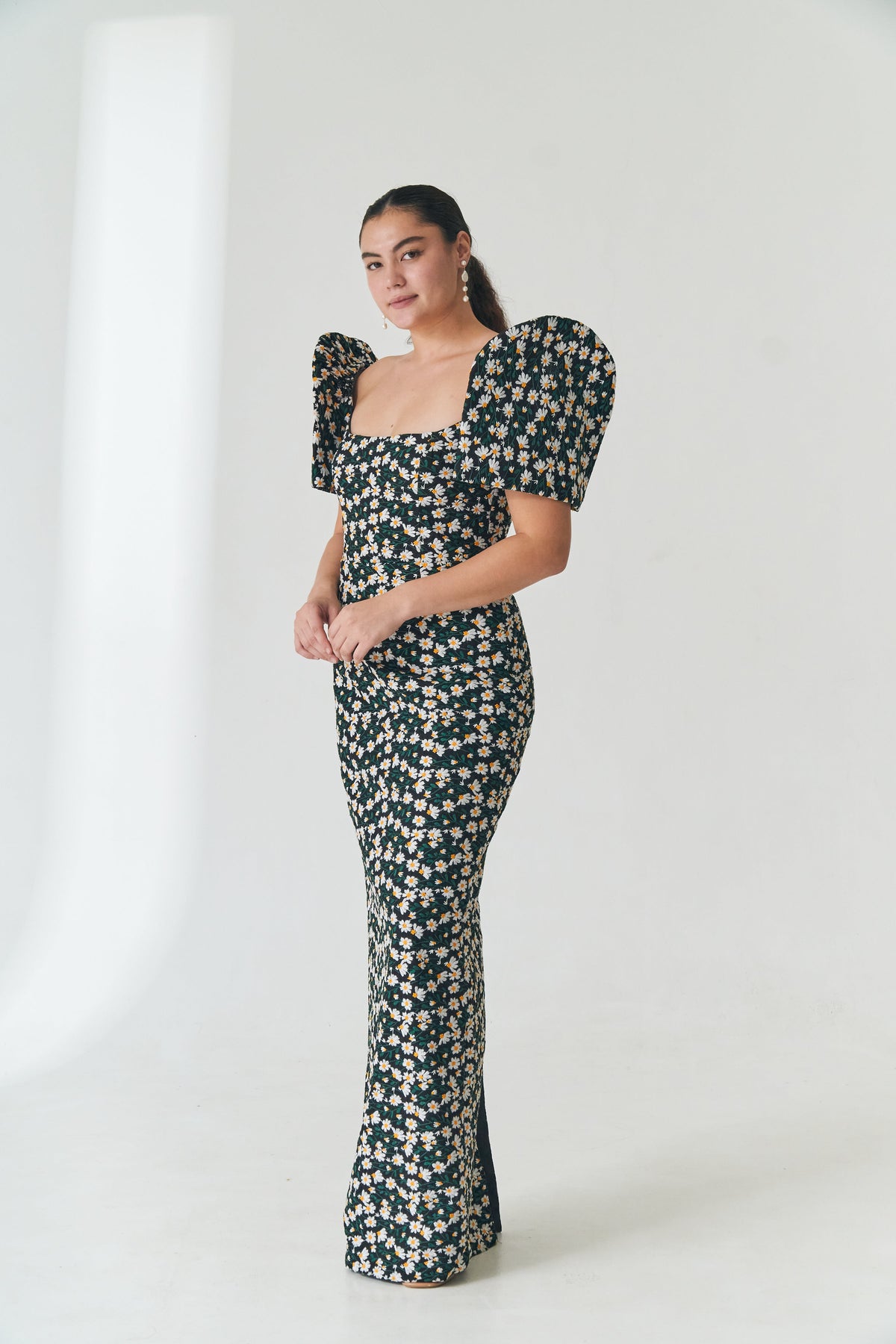 Filipiñana Floral Terno – VESTIDO